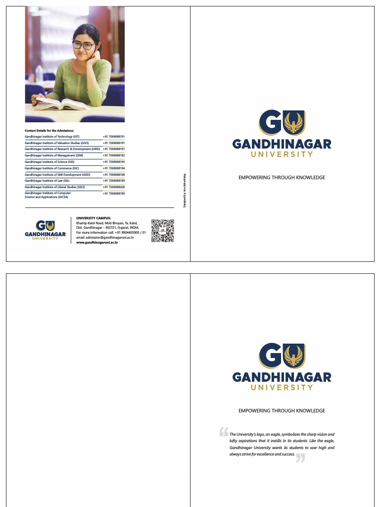 Gandhinagar University Brochure (7) | PDF