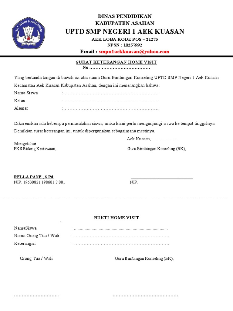 Surat Home Visit | PDF