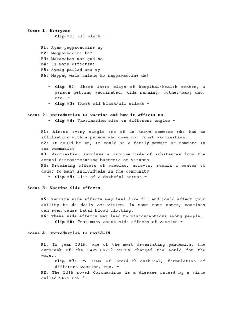 Vax Script | PDF | Virus | Infection