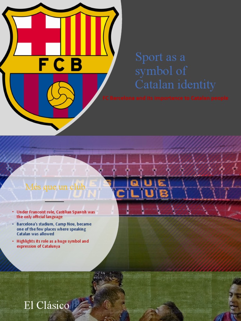 Sport as a symbol of identity | PDF | Fc Barcelona | Johan Cruyff