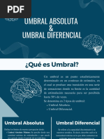 Ejemplos de Umbral Absoluto y Diferencial | PDF