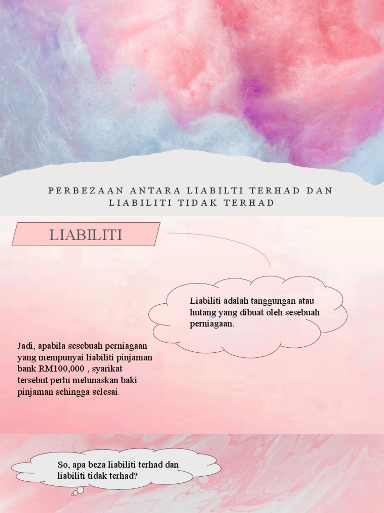 Perbezaan Antara Liabilti Terhad Dan Liabiliti Tidak Terhad | PDF