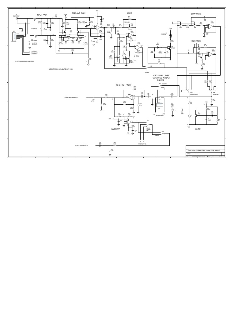Soundstream Reference-1000s SCH | PDF