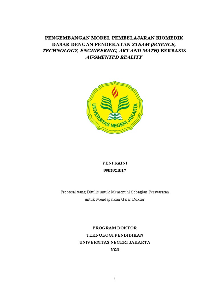 BAB 1-3 Proposal Revisi Sempro | PDF