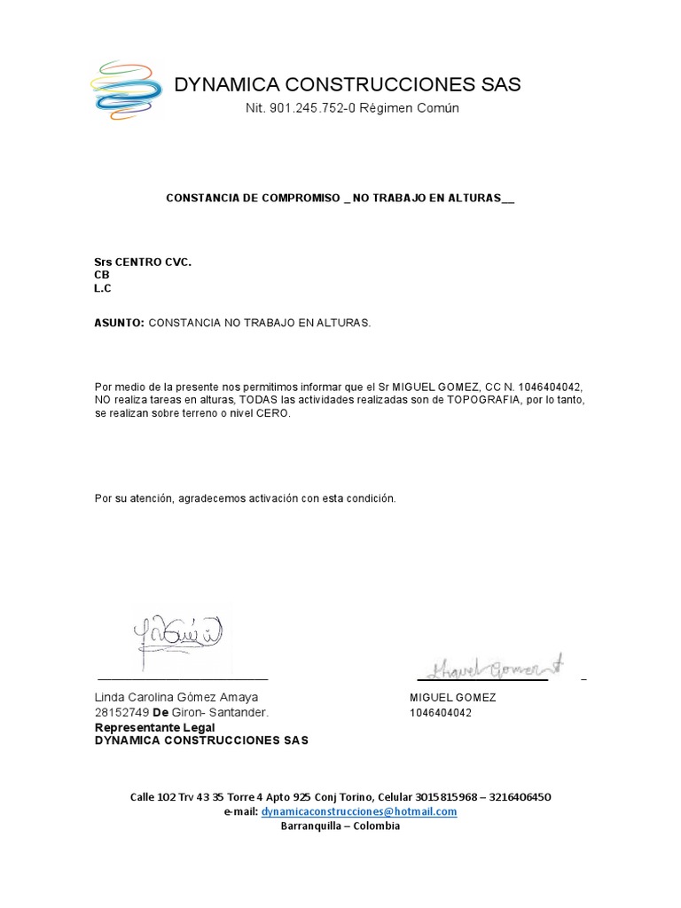 Carta Restriccion Alturas | PDF