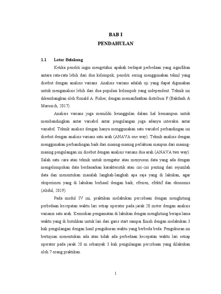 BAB I Modul 4 Kel 38 Sesuai Arahan | PDF