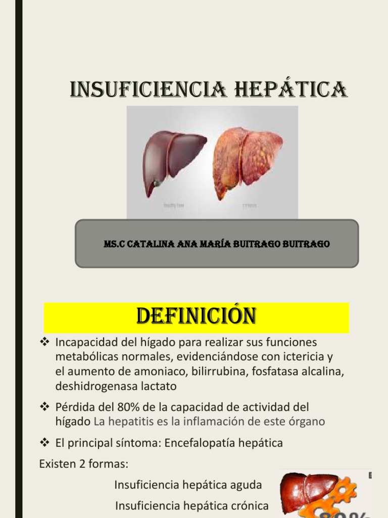 Insuficiencia Hepática CLINICAII | PDF
