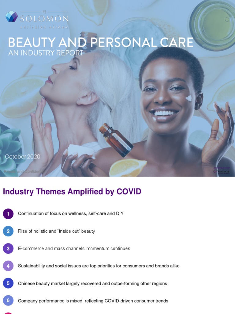 Beauty and Personal Care October 2020 | PDF