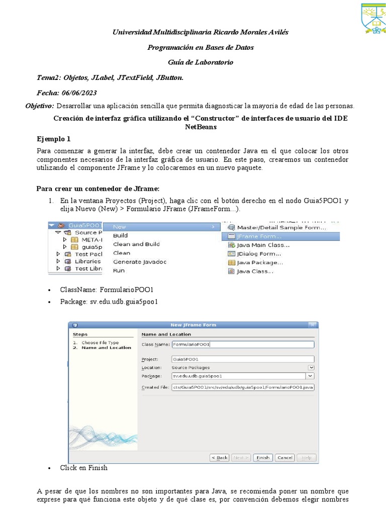 Guia Practica Programacion en Bases de Datos | PDF | Ventana ...