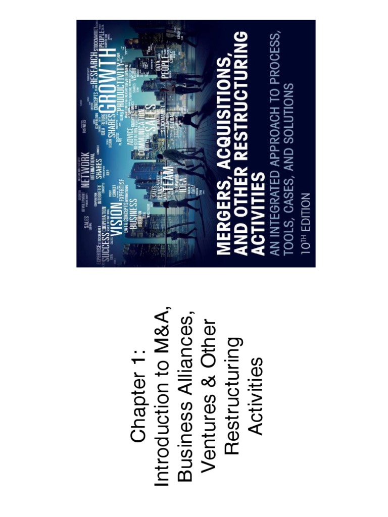 Chapter 1 | Download Free PDF | Mergers And Acquisitions | Leveraged Buyout