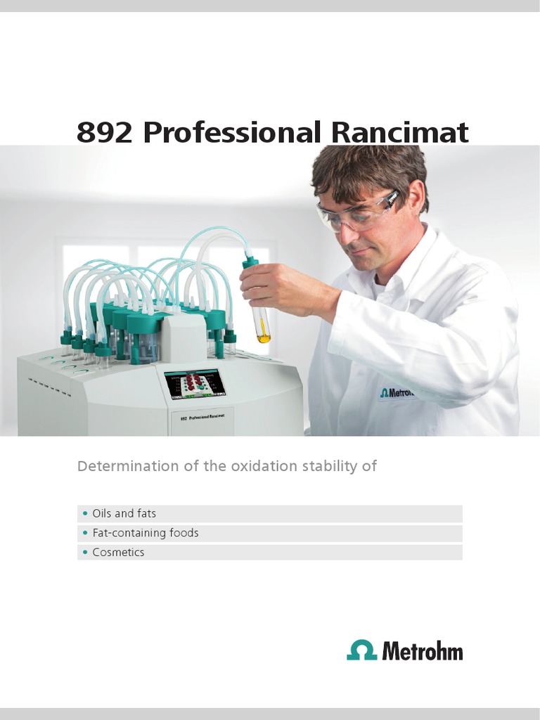 Brochure 892 Professional RANCIMAT | PDF | Science & Mathematics ...