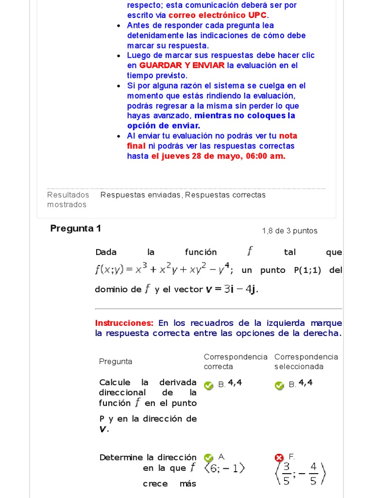 PC2 Calculo II 2020-01 | PDF | Integral | Hazme