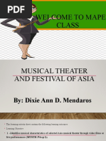 Mapeh 8 Q4 Module | PDF | Performing Arts