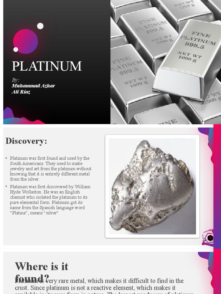 PLATINUM | PDF | Platinum | Metals