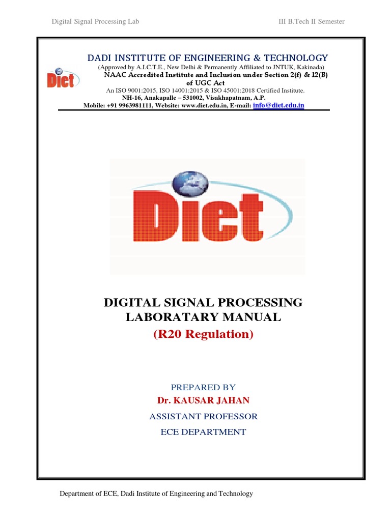 DSP LAB Final (1) | PDF