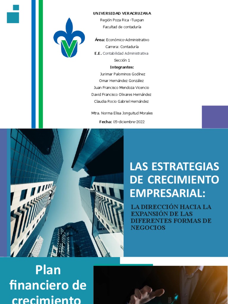 Las Estrategias De Crecimiento Empresarial Conta Empre Pdf