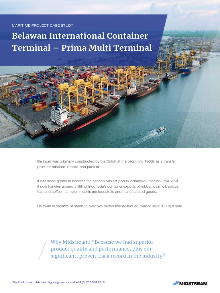 Belawan International Container Terminal Casestudy | PDF