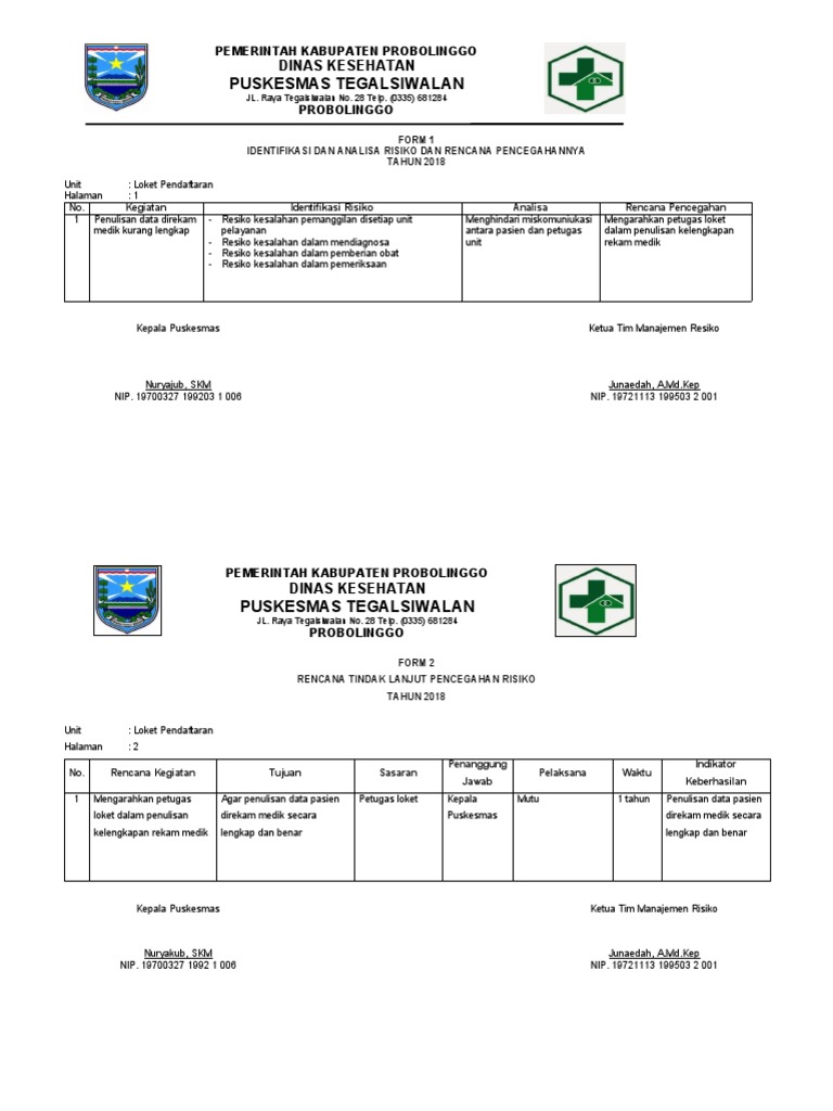 Manajemen Loket Pendaftaran | PDF