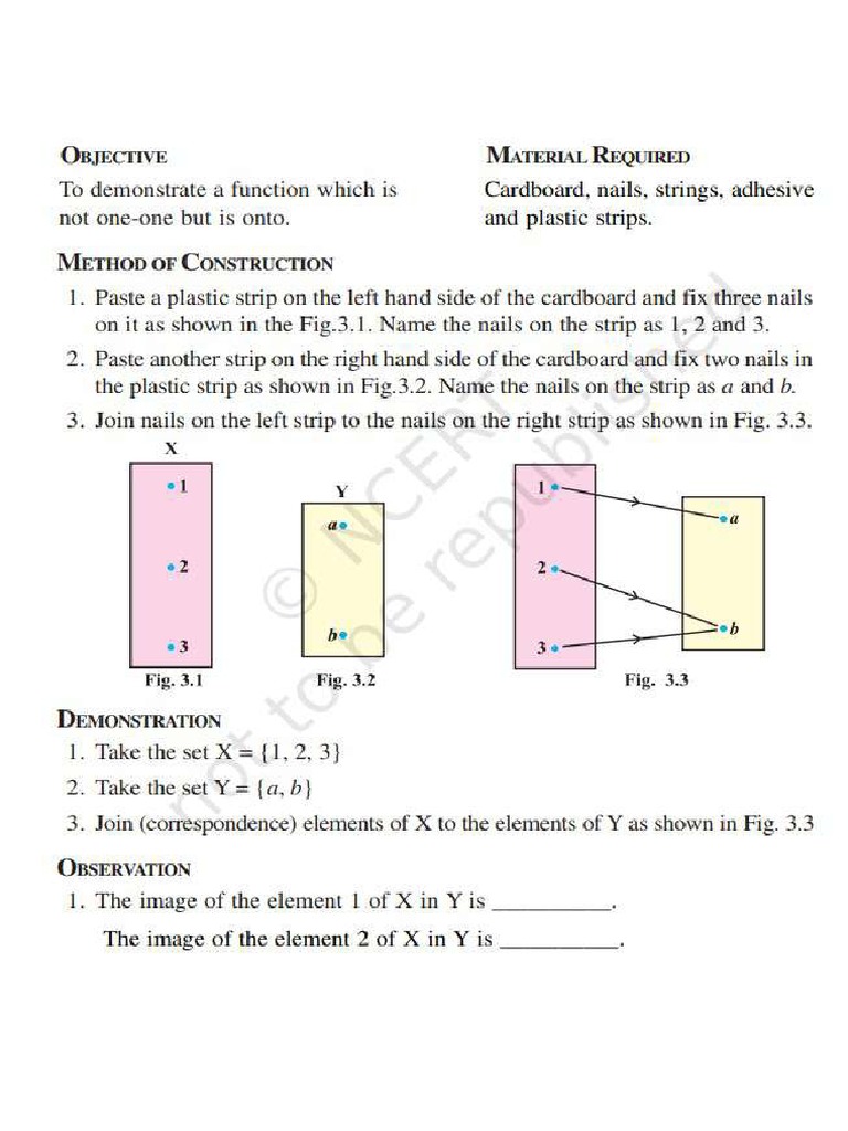 Activity 7 - Bijective Function | PDF
