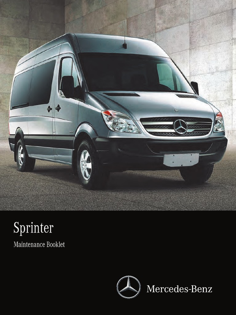 2010 Mercedes Benz Sprinter Maintenance Manual | PDF | Biodiesel | Tire