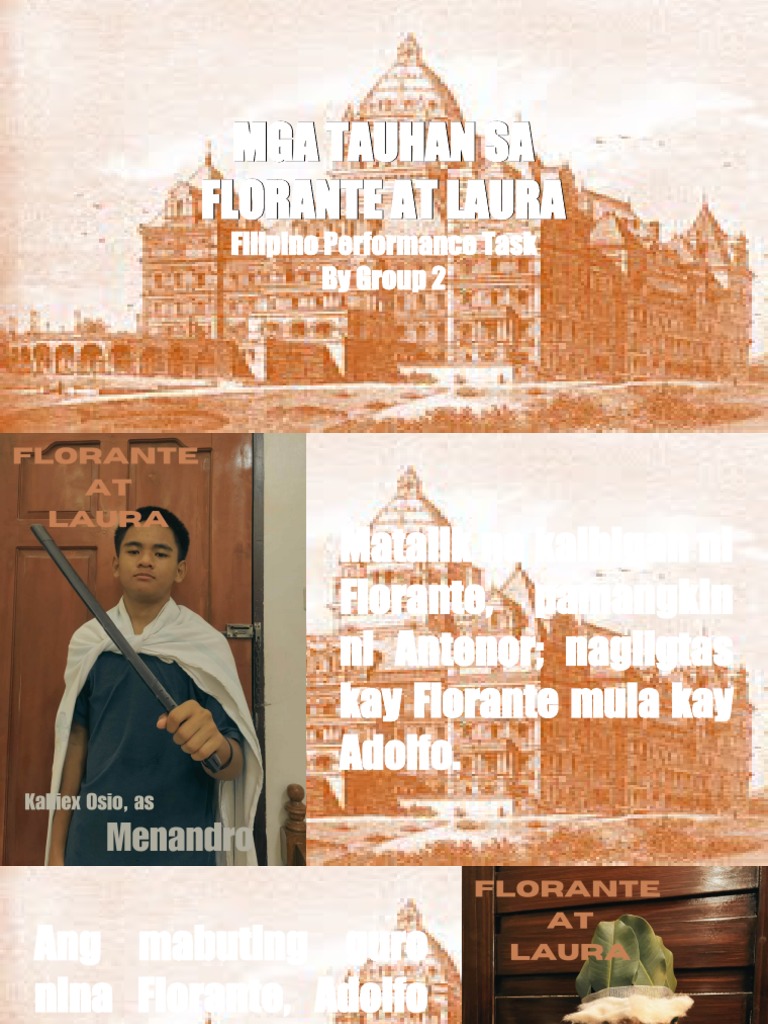 Mga Tauhan Sa Florante at Laura (1) | PDF