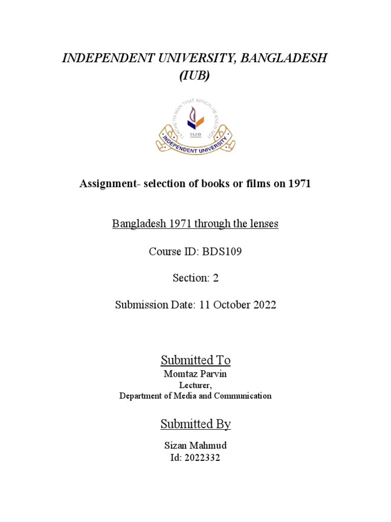 BDS 109 Assignment 3 | PDF