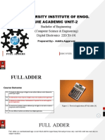 Full Adder With 4to1 MUX | PDF