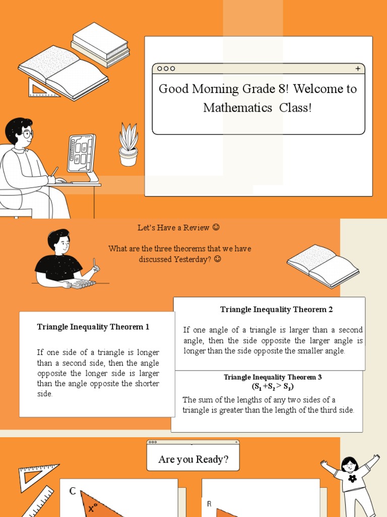 Triangle Inequalities | PDF | Triangle | Angle