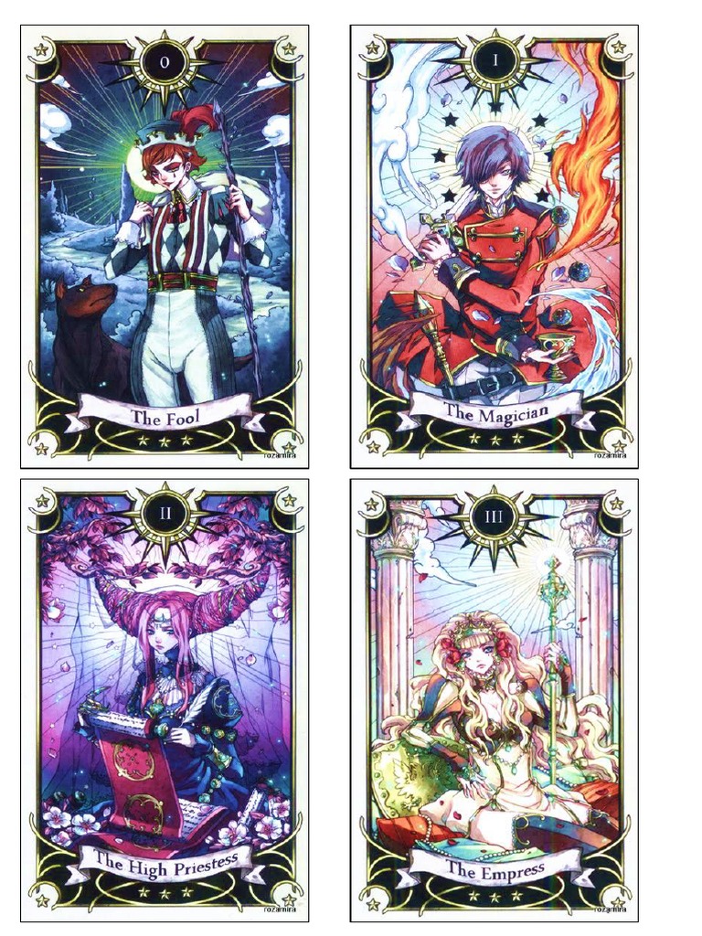 Mystical Manga Tarot | PDF