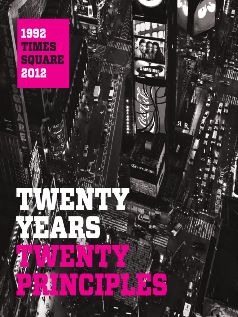 Times Square Transformation Principles | PDF