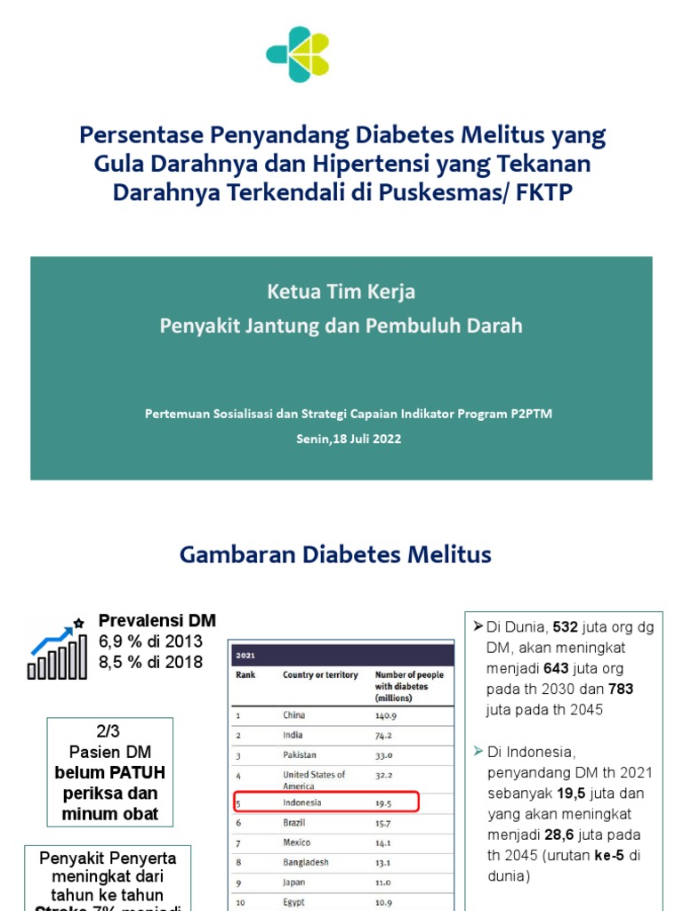 3.DM - HIPERTENSI Terkendali | PDF