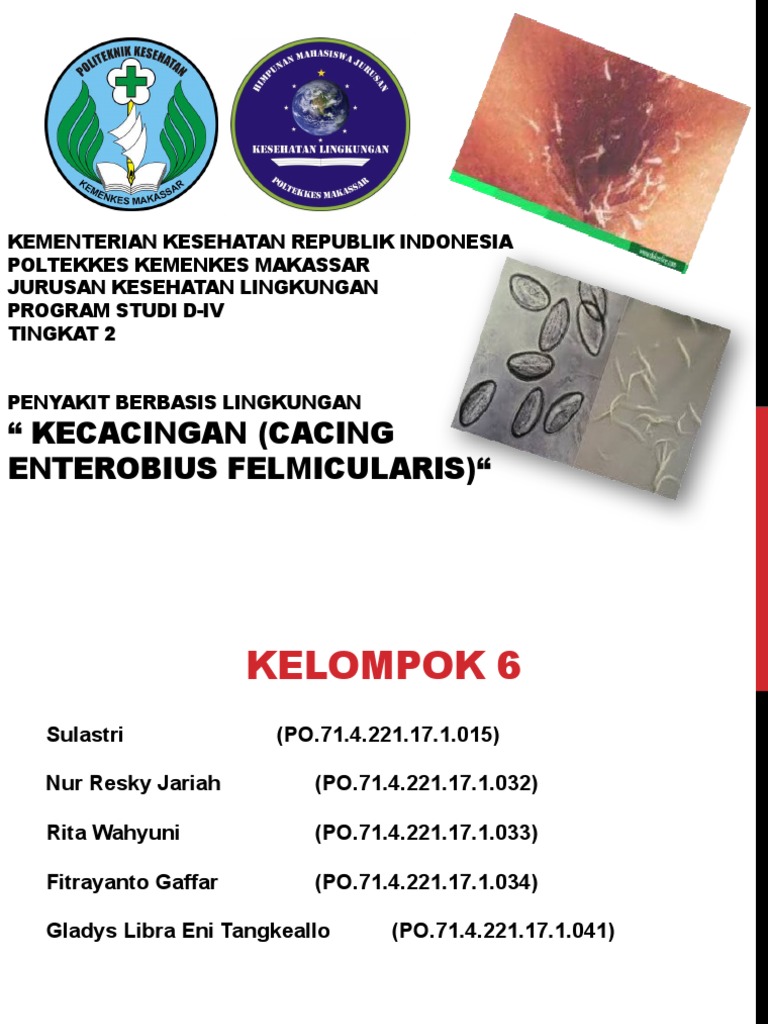 Kecacingan Kel. 6 | PDF | Kesehatan Holistik
