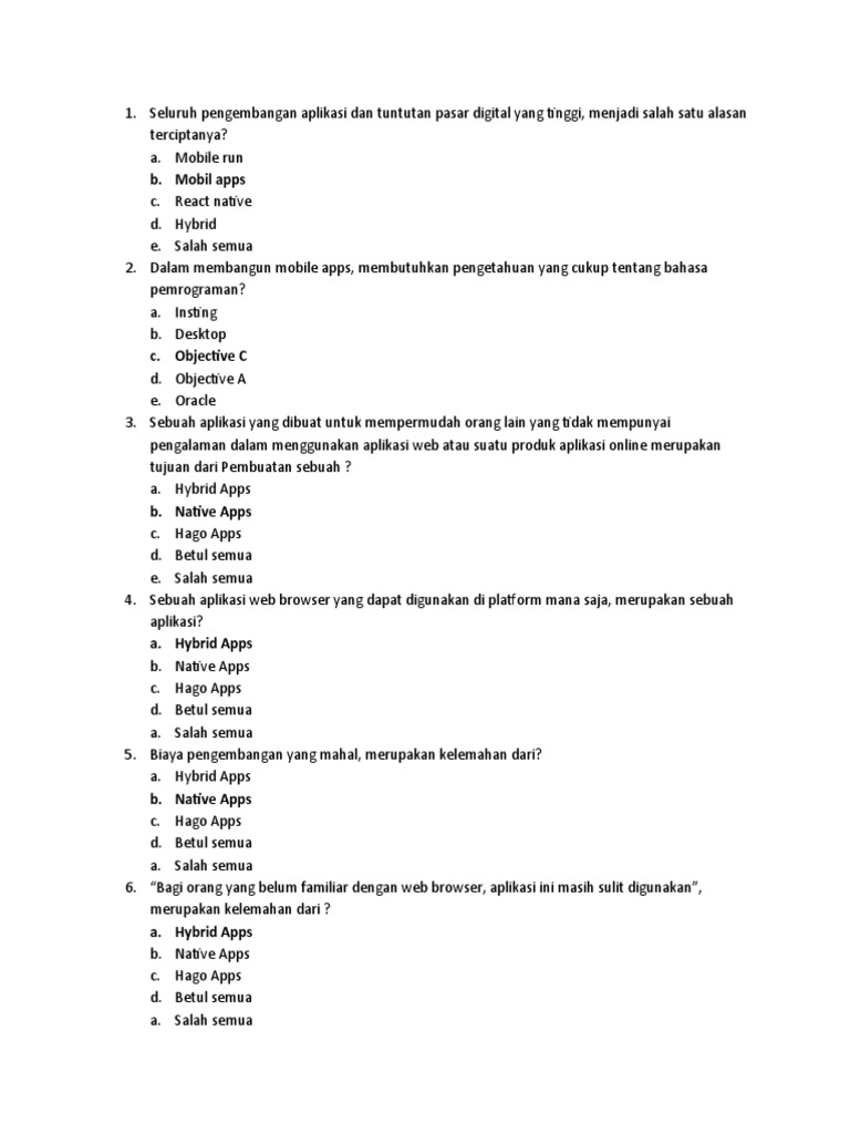 Soal Uts Advanced Programming | PDF
