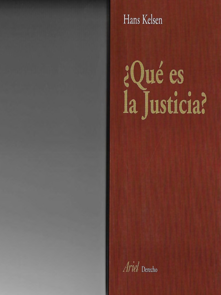 Kelsen Que Es Justicia | PDF