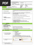 Lesson Plan in Bread and Pastry Production | PDF | Baking | Cakes