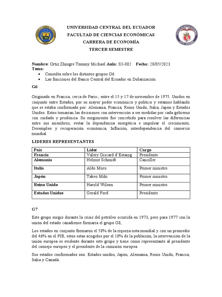 Tommy O. S3-002. Tarea#4. Consulta | PDF