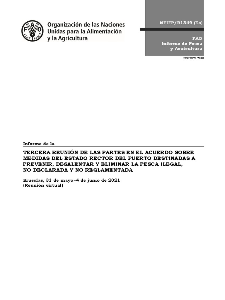 Cb6596es Informe Del MOP3 Es | PDF | Organización de Comida y Agricultura | Creative Commons