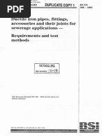 Colebrook-White Roughness Values | PDF | Surface Roughness | Sanitary Sewer