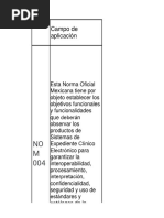 NORMA Oficial Mexicana NOM-024-SSA3-2010, Que establece los objetivos ...