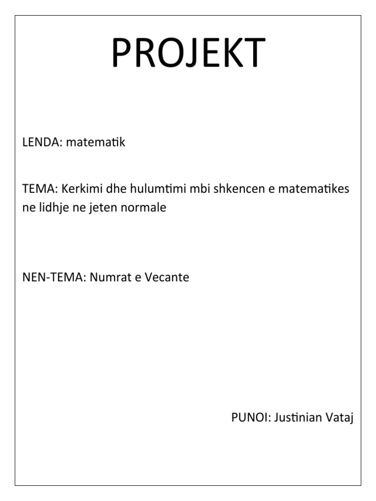 Projekt 2 | PDF