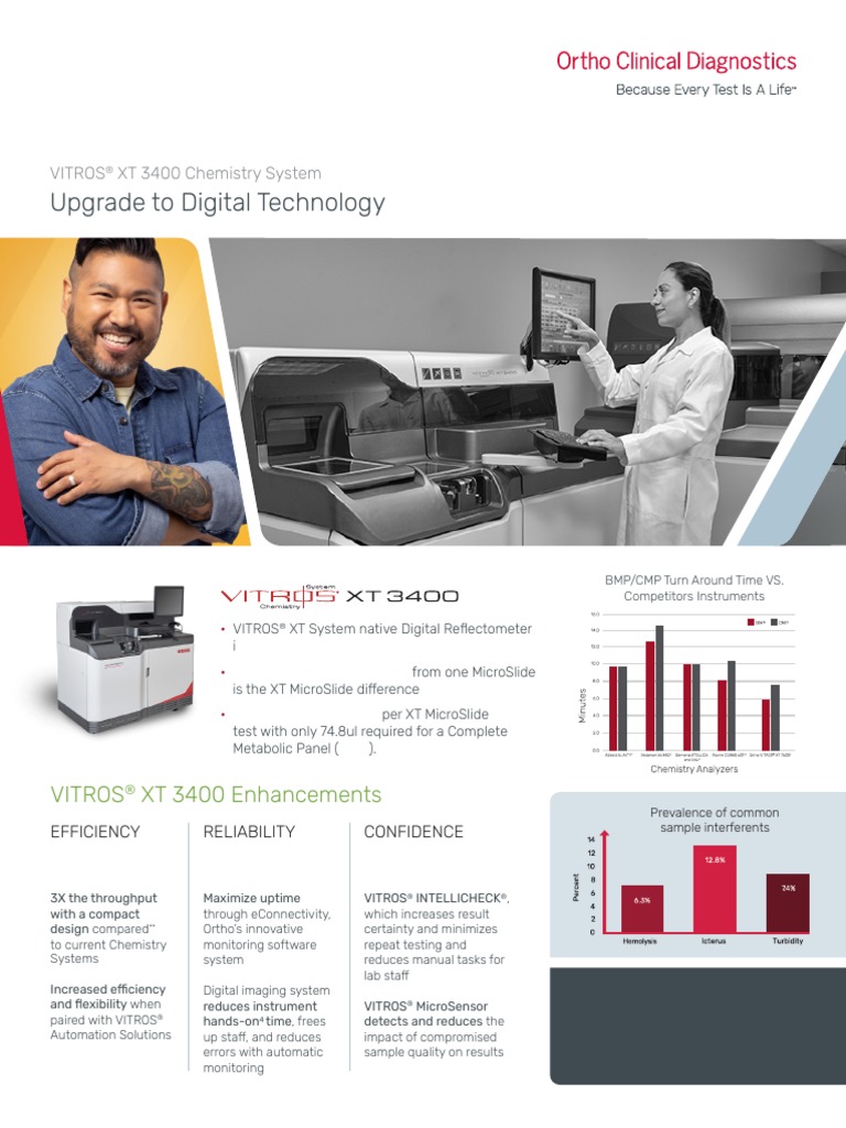Vitros XT 3400 KR | Download Free PDF | Chemistry | Medical Specialties