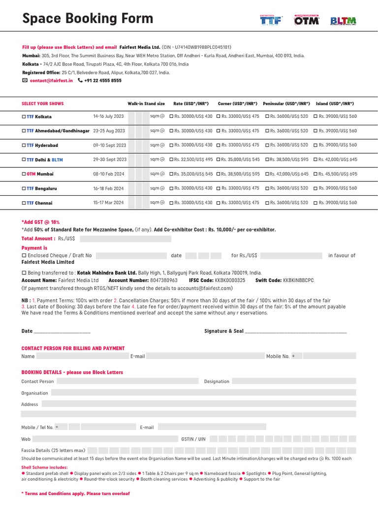 TTF Otm BLTM SBF 2023-24 | PDF