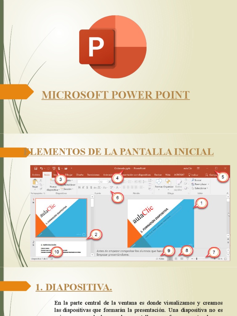 Power Point 2017 Interfaz | PDF