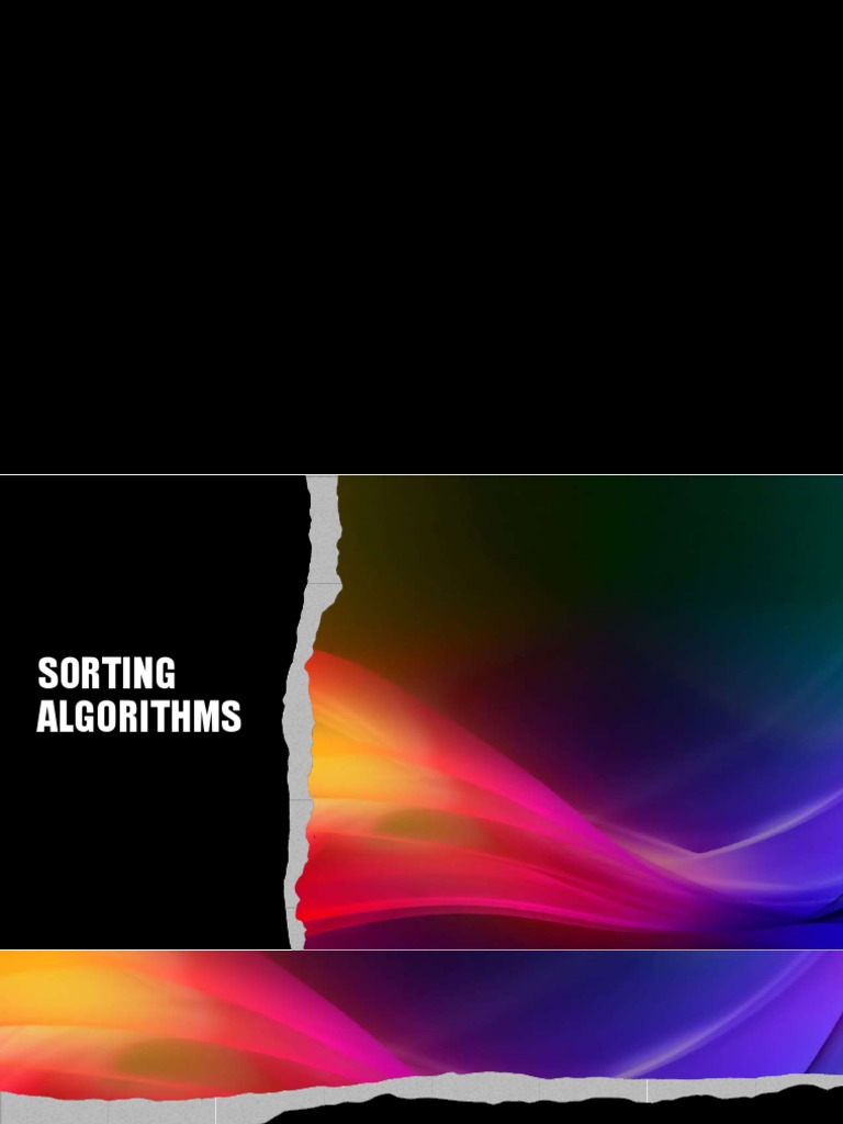 Sorting Algorithms2 | PDF | Applied Mathematics | Discrete Mathematics Sorting Algorithms2 | PDF | Applied Mathematics | Discrete Mathematics