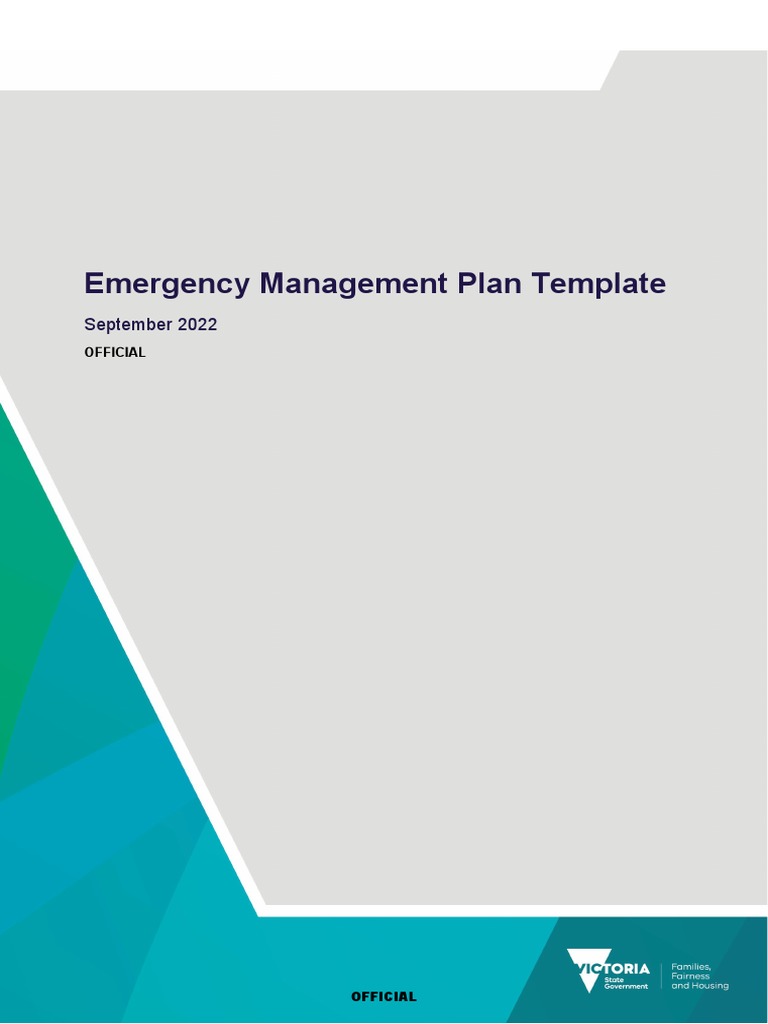 Emergency Management Plan Template | PDF | Emergency Management | Emergency