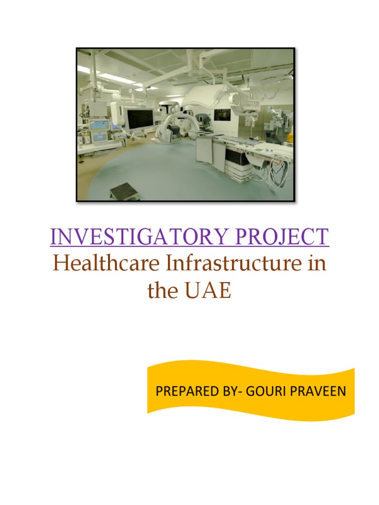 Healthcare Infrastructure in The UAE | PDF | Health Care | Health ...