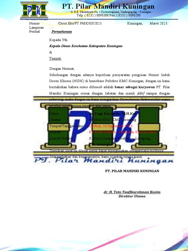 Rekomendasi Dinkes | PDF