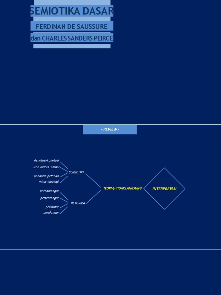 Semiotika Dasar | PDF