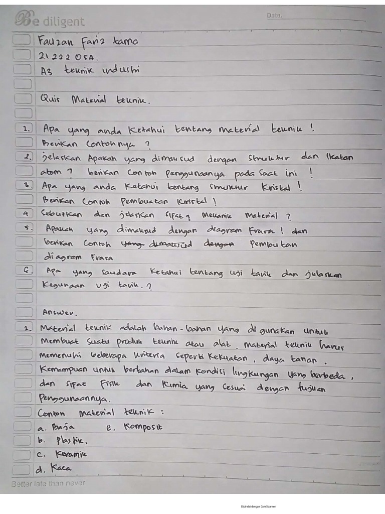 Fauzanfariztama A3 | PDF