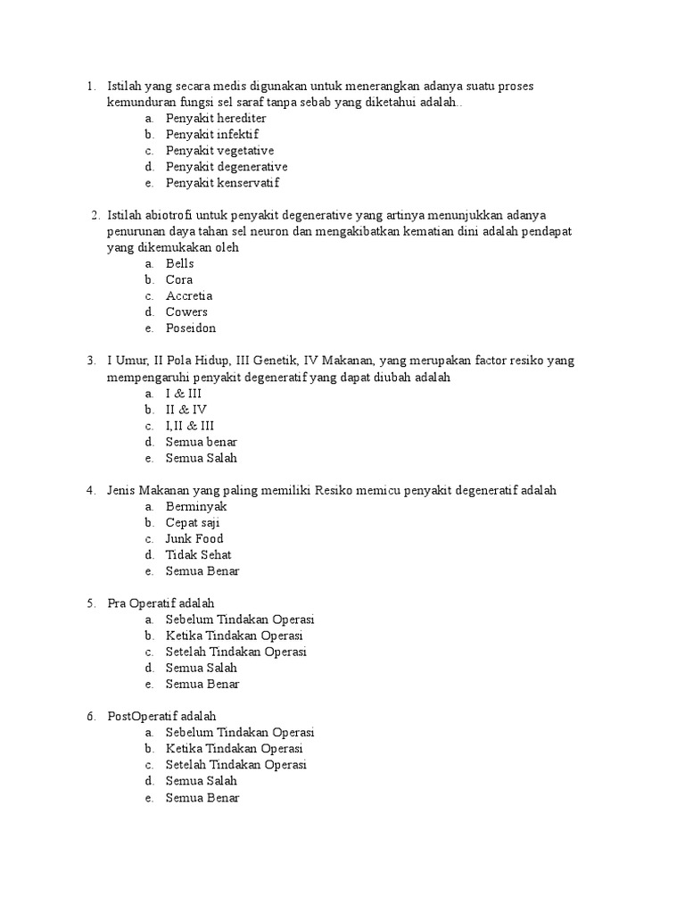 SOAL KDM SEMESTER 2 (Part 1) | PDF